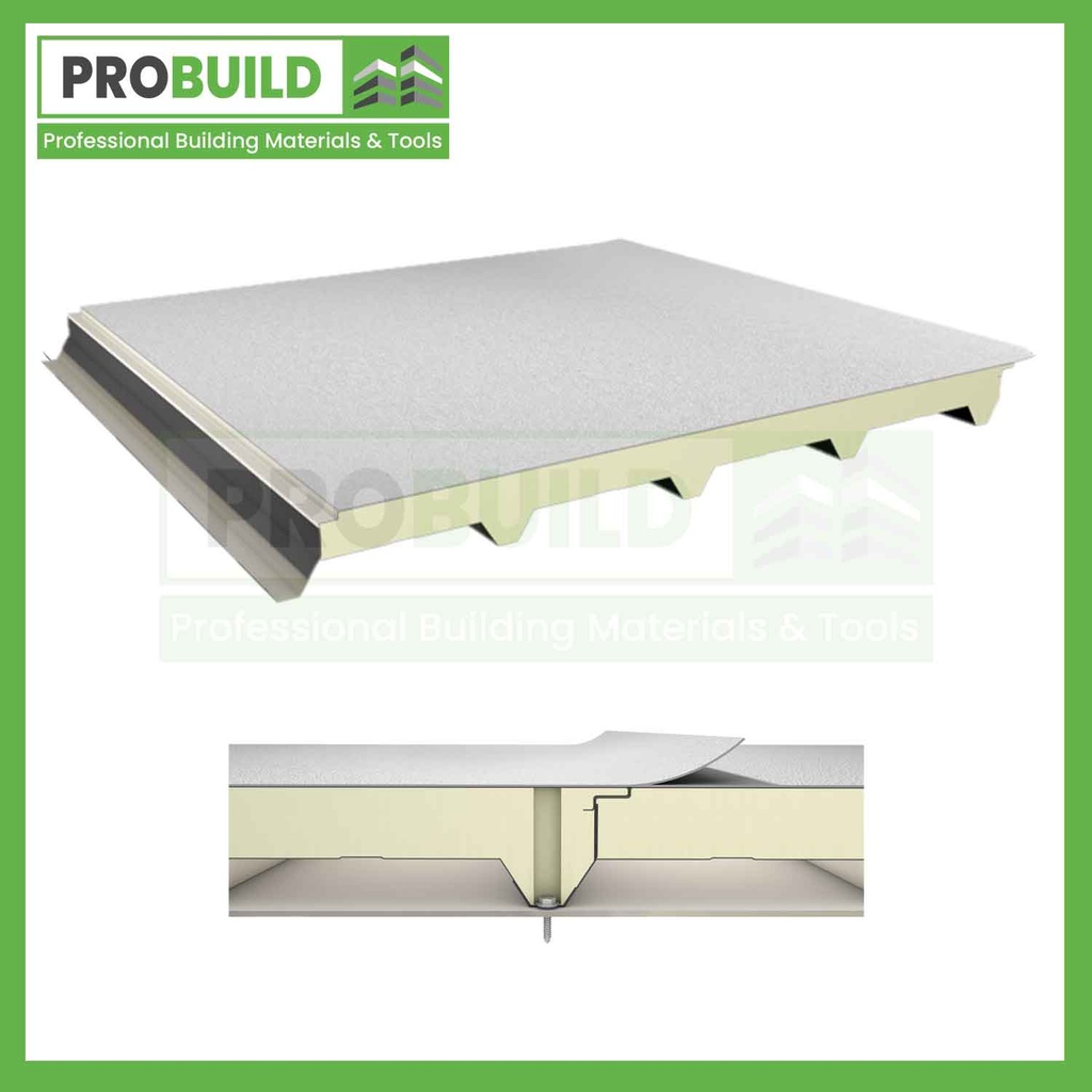 5 Ribs Membrane Roof Panel-Double Sheet | Probuild Malta