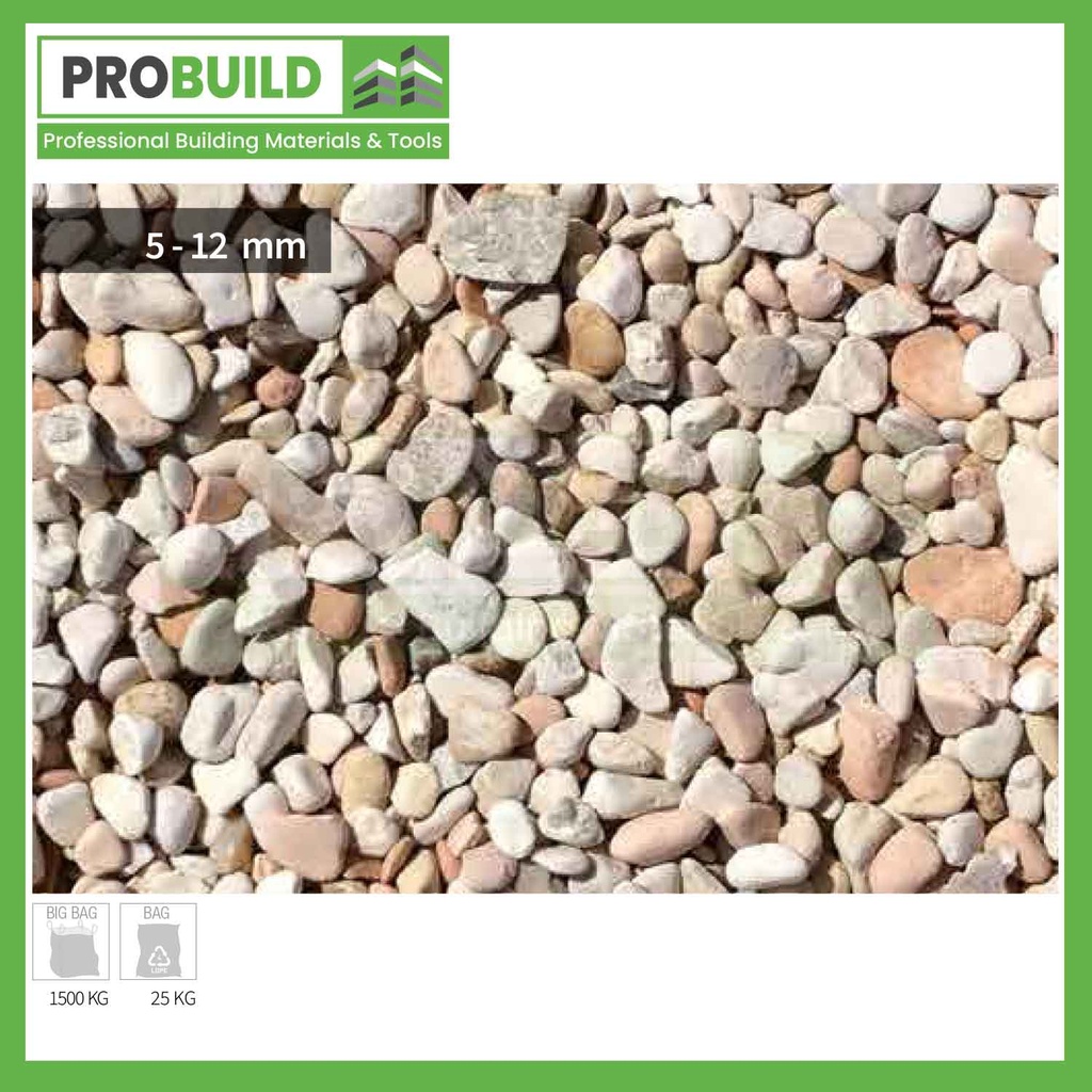 Gardasee Natural Pebbles | Probuild Malta